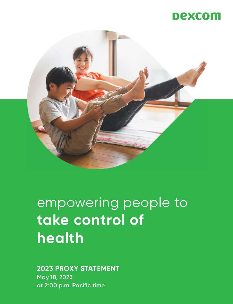 DexCom 2023 Annual Meeting